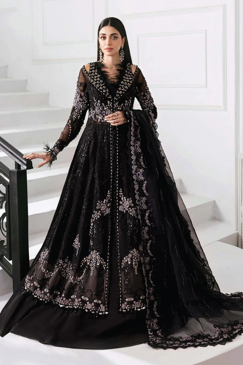 Maria b black Mbroided collection 2025